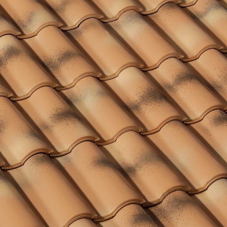 Tuile de rive ronde gauche Gallo-Romane GL035 - terre cuite - Silvacane ...