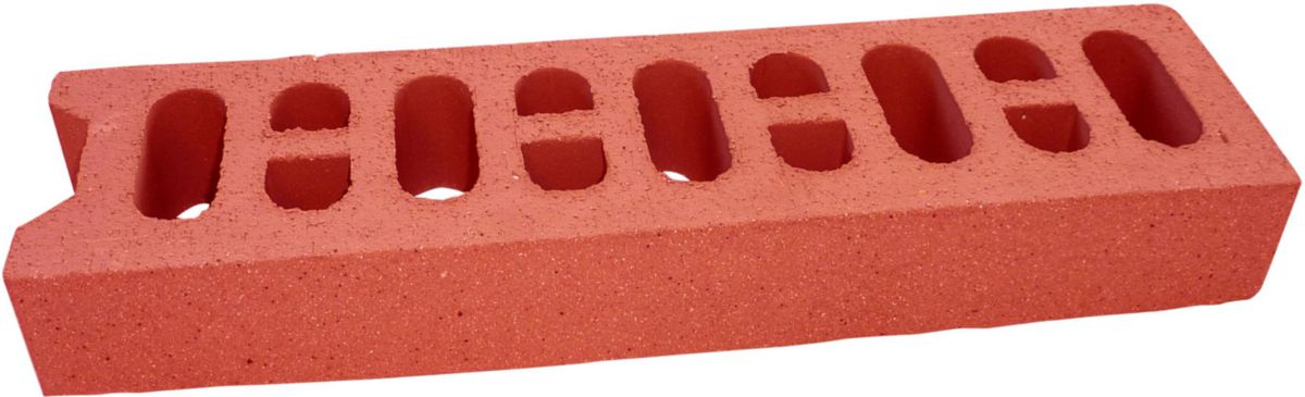 Brique perforée terre cuite Terreal BP01 lisse 22x10,5x5cm rouge - TERREAL Brique perforée terre cuite Terreal BP01 lisse 22x10,5x5cm rouge - TERREAL