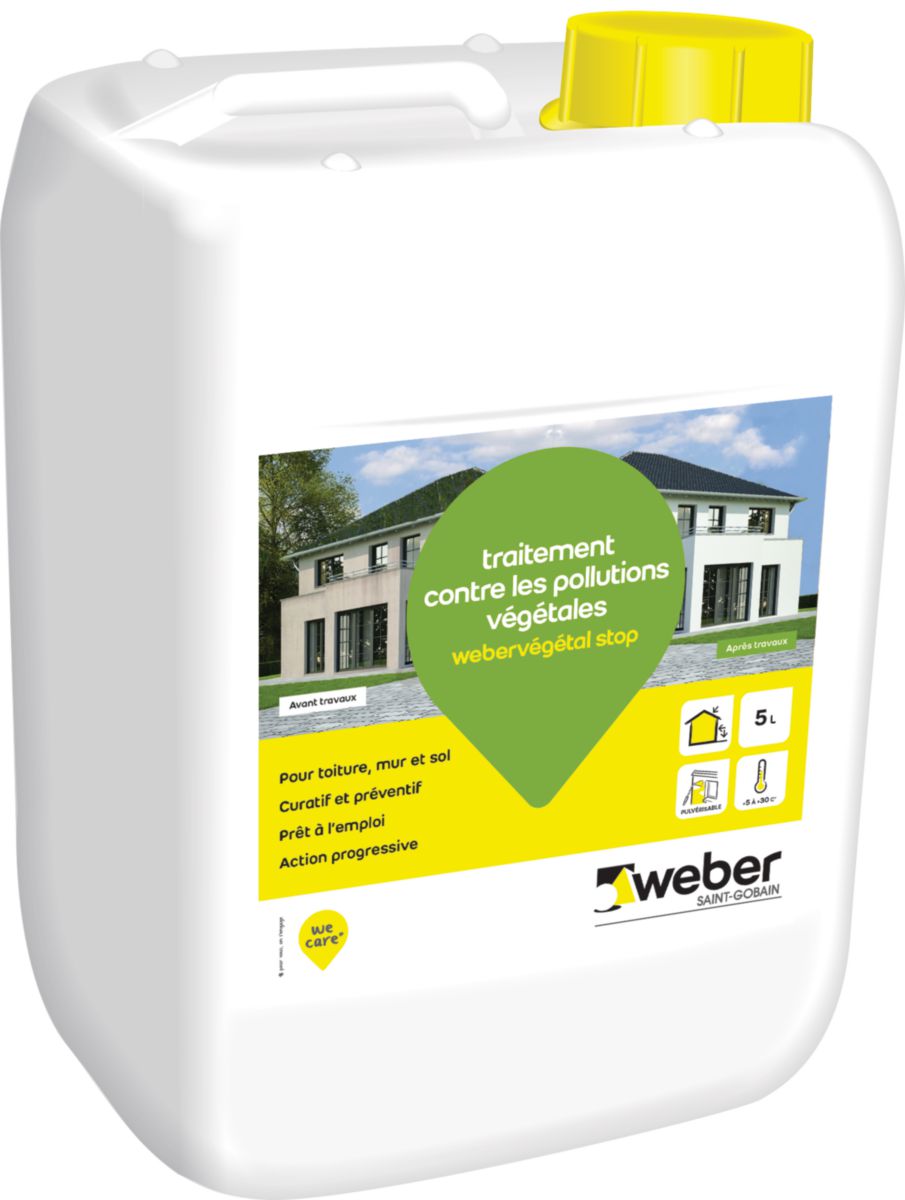 Weber végétal stop bidon de 5 litres Réf: 10003466 - WEBER