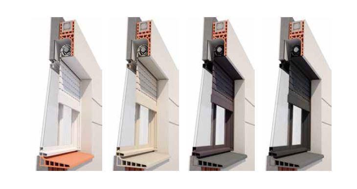 Sous-face PVC avec brosse pour caisson monobloc & coffre de volet ...