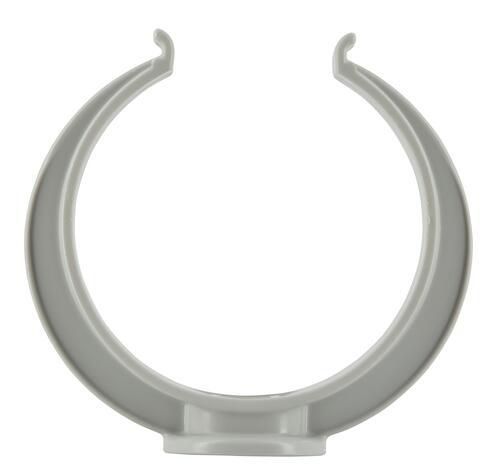 Collier lyre gris CO80GT pour descente diamètre 80mm - NICOLL