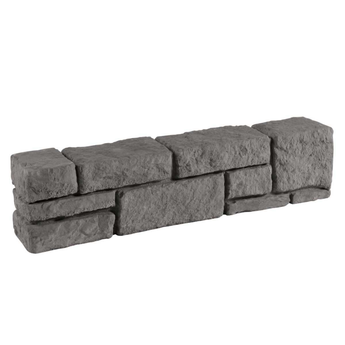 Bloc mur calcara gris 60 x 10 x 15 cm - ALKERN