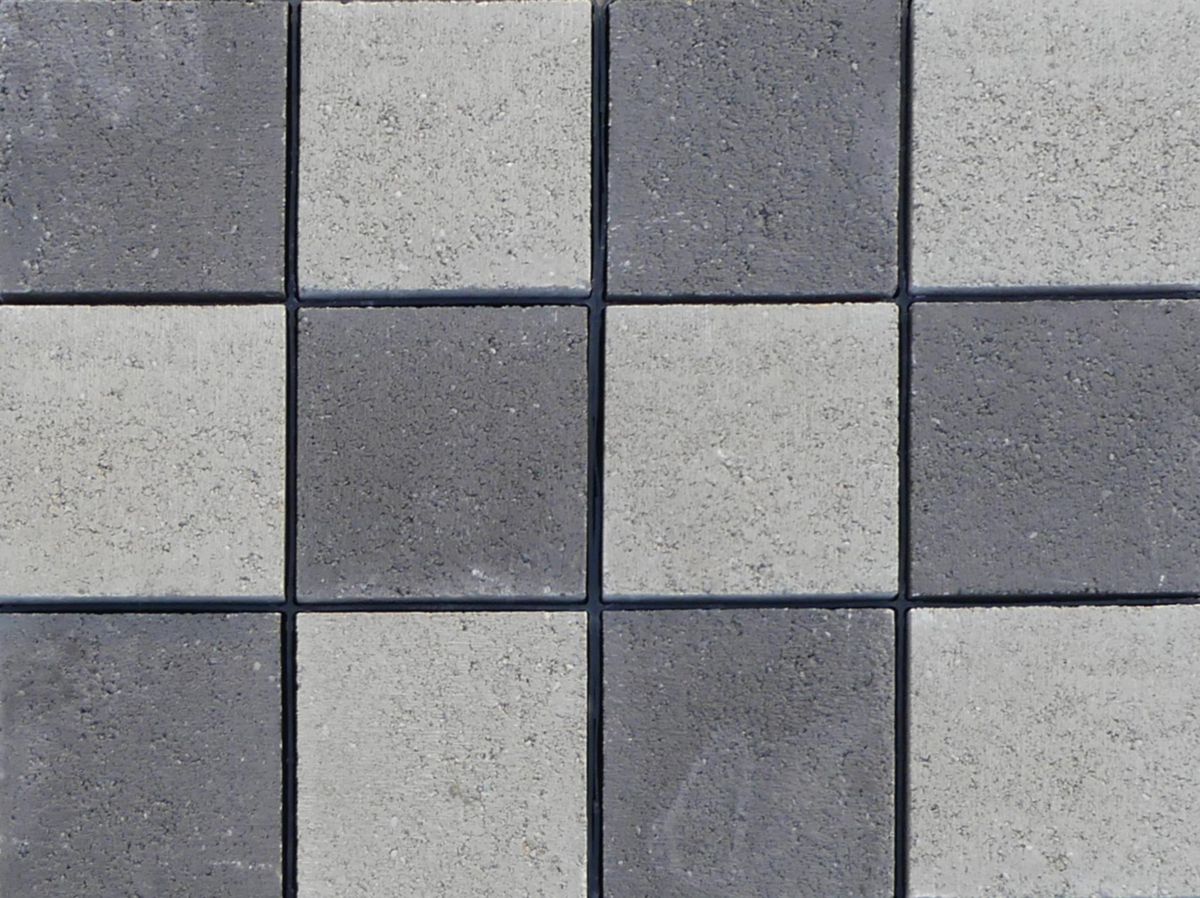 Pavé Cazéo gris granit 15 x 15 x 6 cm 321801 - ALKERN