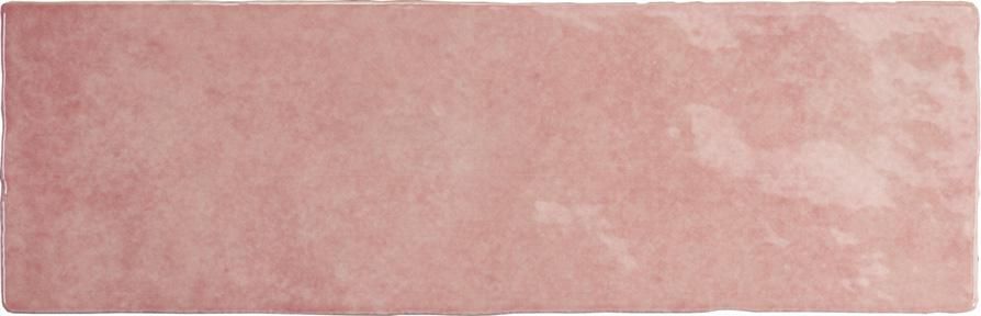 Carrelage mural faïence Artisan - rose mallow - 6,5x20 cm - EQUIPE ...