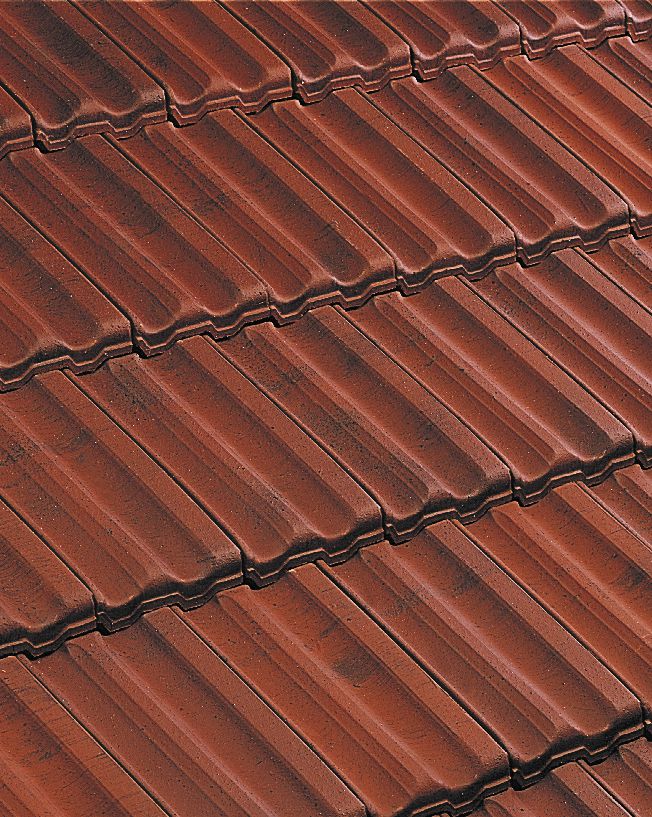 Tuile de rive individuelle droite à emboîtement Standard 14 terre cuite ...