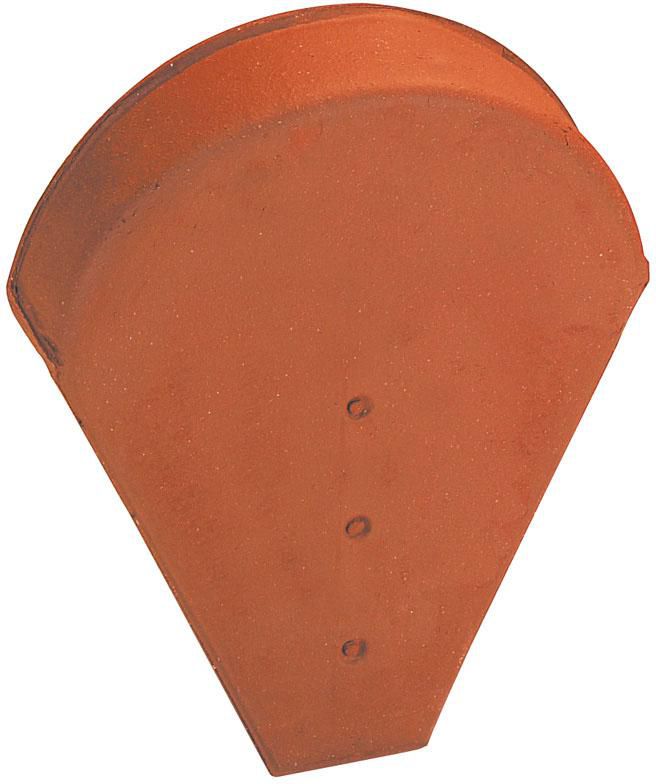 Fronton petit modèle pour faîtière demi-ronde ou conique 803 terre ...