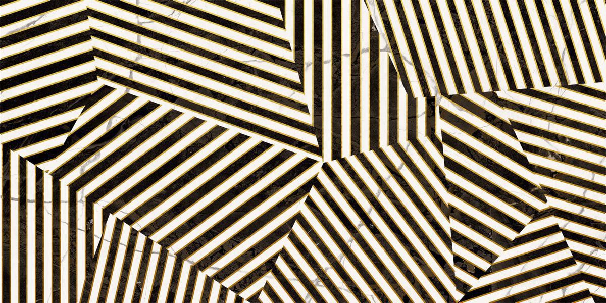 Carrelage sol intérieur grès cérame The Room - décor zebra lappato ...