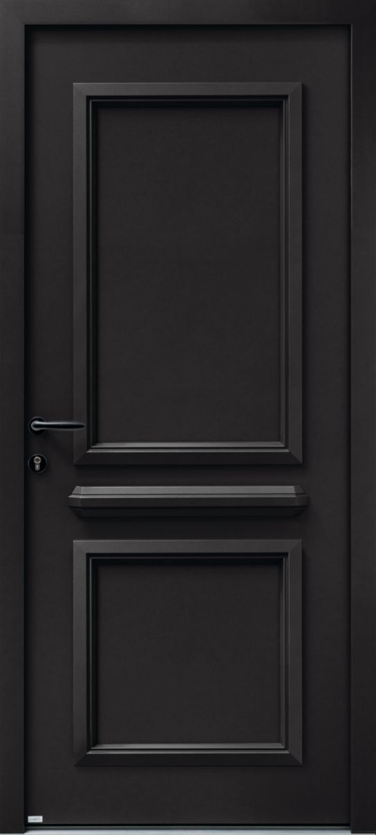 [Code Web] Porte d'entrée Soffi 3 Aluminium H.2150xL.900 mm pose ...