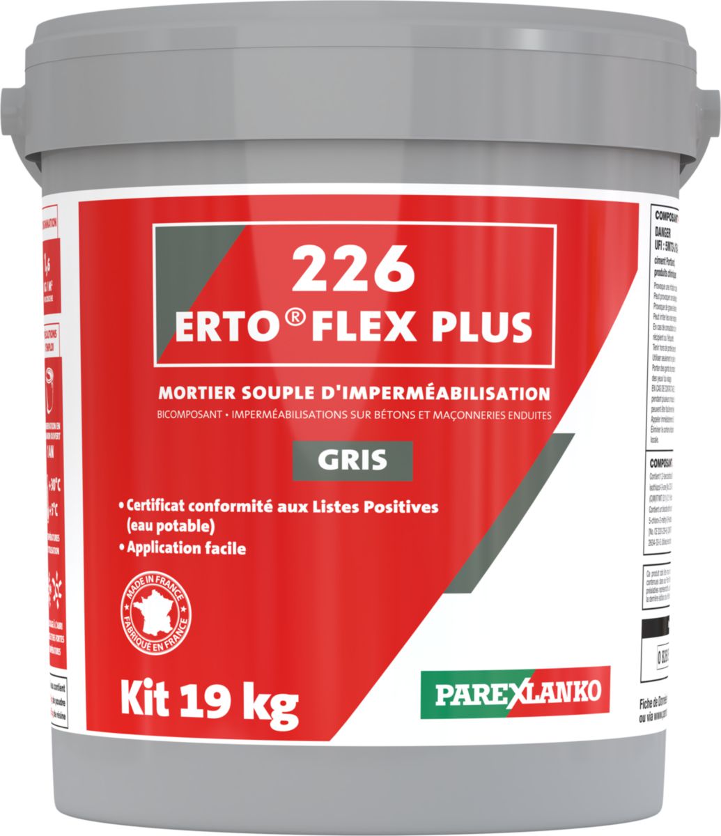 Mortier souple d'imperméabilisation pour réservoirs d'eau potable 226 ...