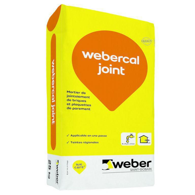 Mortier Weber.Cal joint (TerraJoint) rose clair 12-002 sac 25kg Réf ...