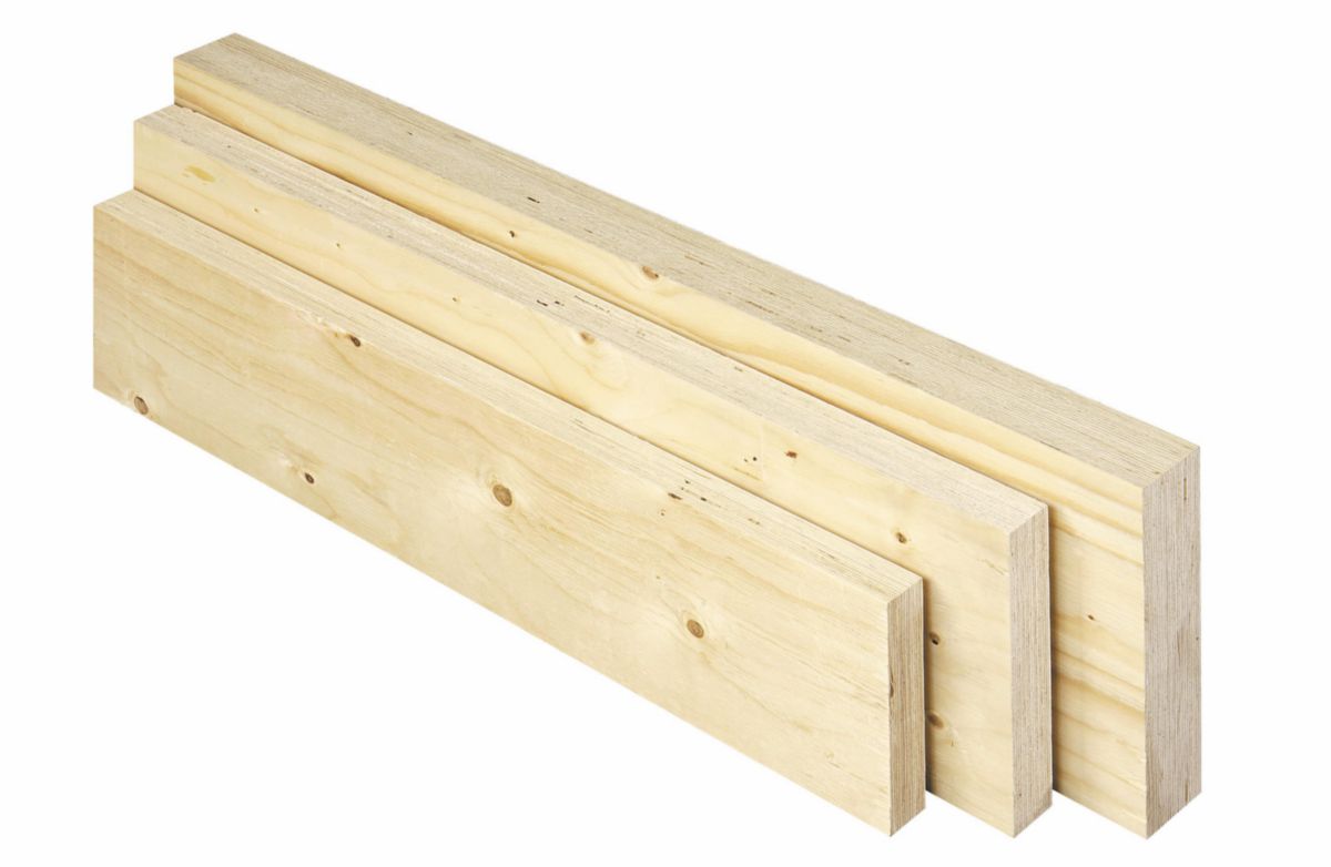 Lamibois LVL Epicéa Kerto® type S non préservé 75x600mm longueur 13,00 ...