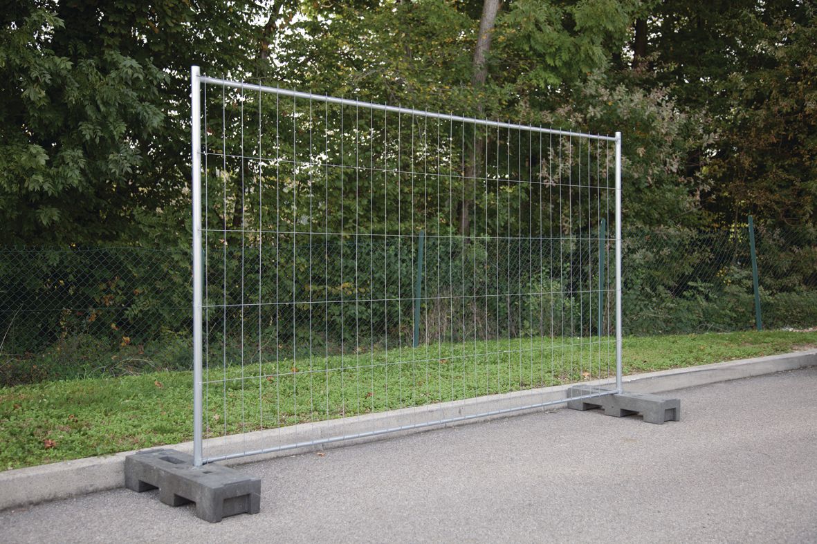 Clôture mobile Basic M350 4 tubes - 3,5x2 m - mailles 100x355 mm - HERAS