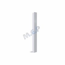 Cache angle ext 90 rivecel haut 30cm blanc rca3b - MEP