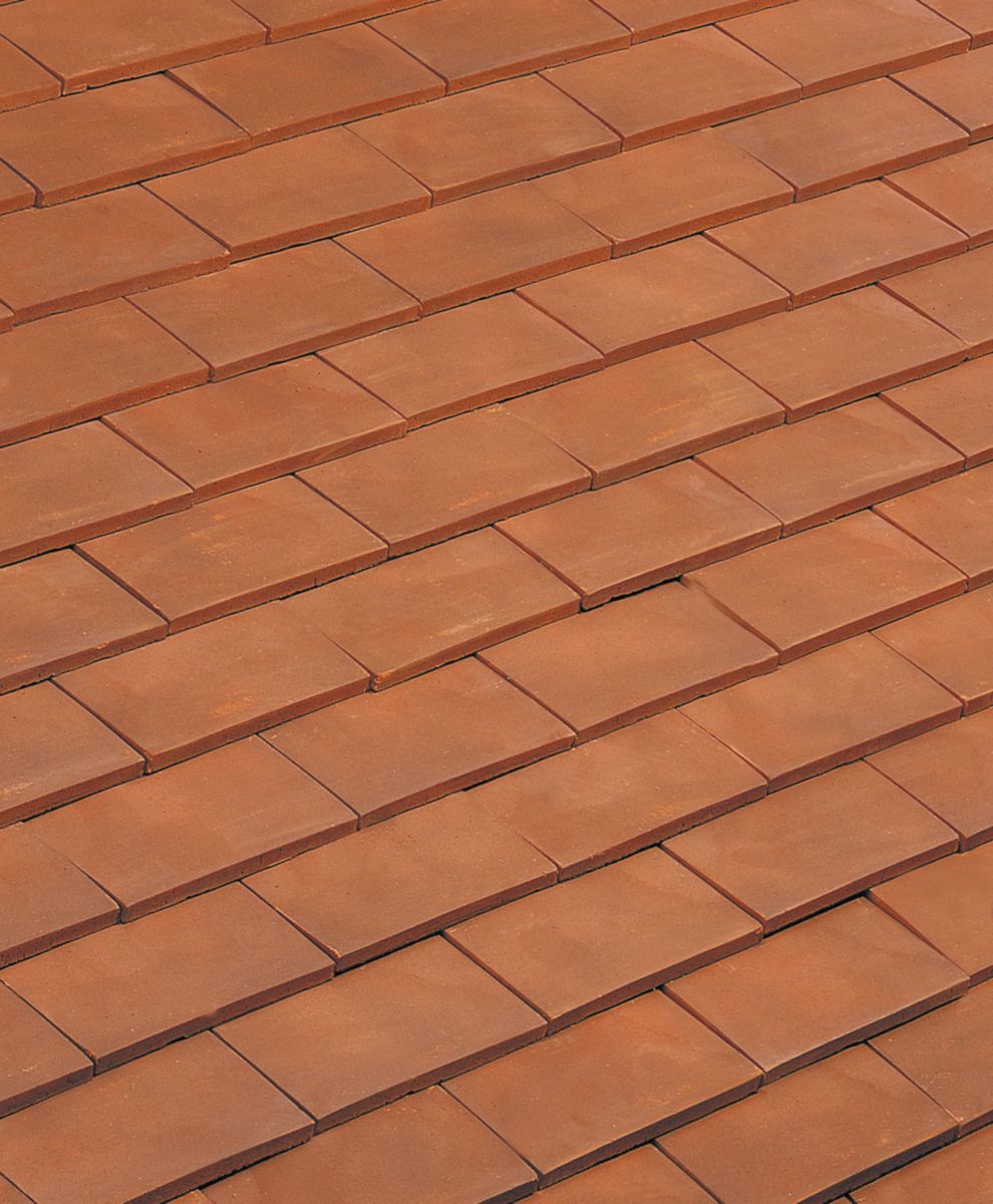 Tuile Plate 20x30 Huguenot terre cuite flamme rustique 300x200 mm ...