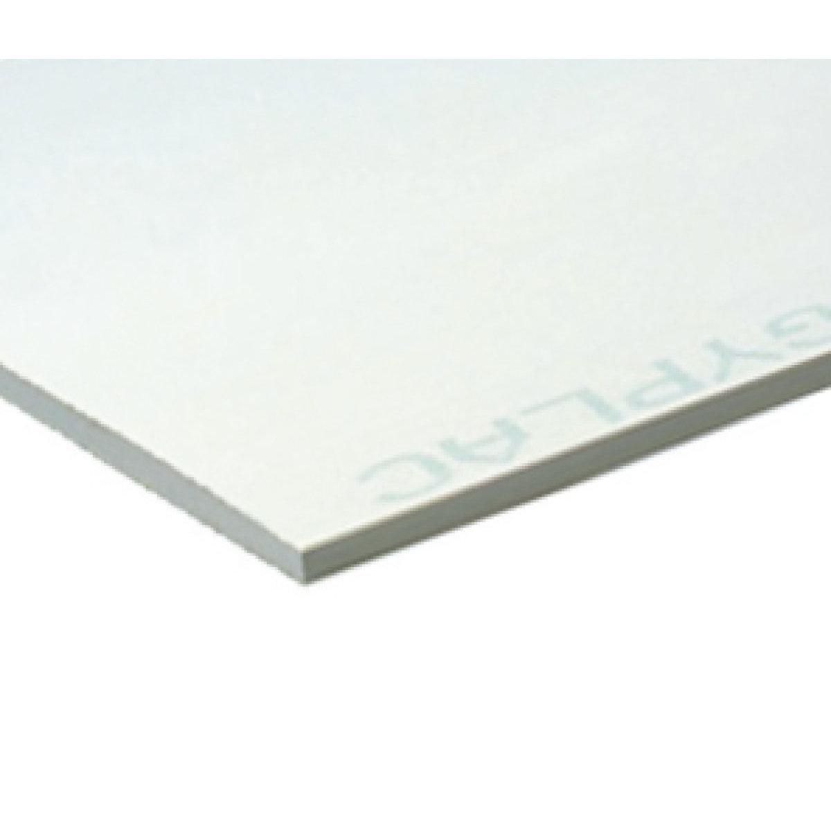 Plaque de plâtre BA18 S Prégyplac Standard - 3000x900 mm - ép. 18 mm ...