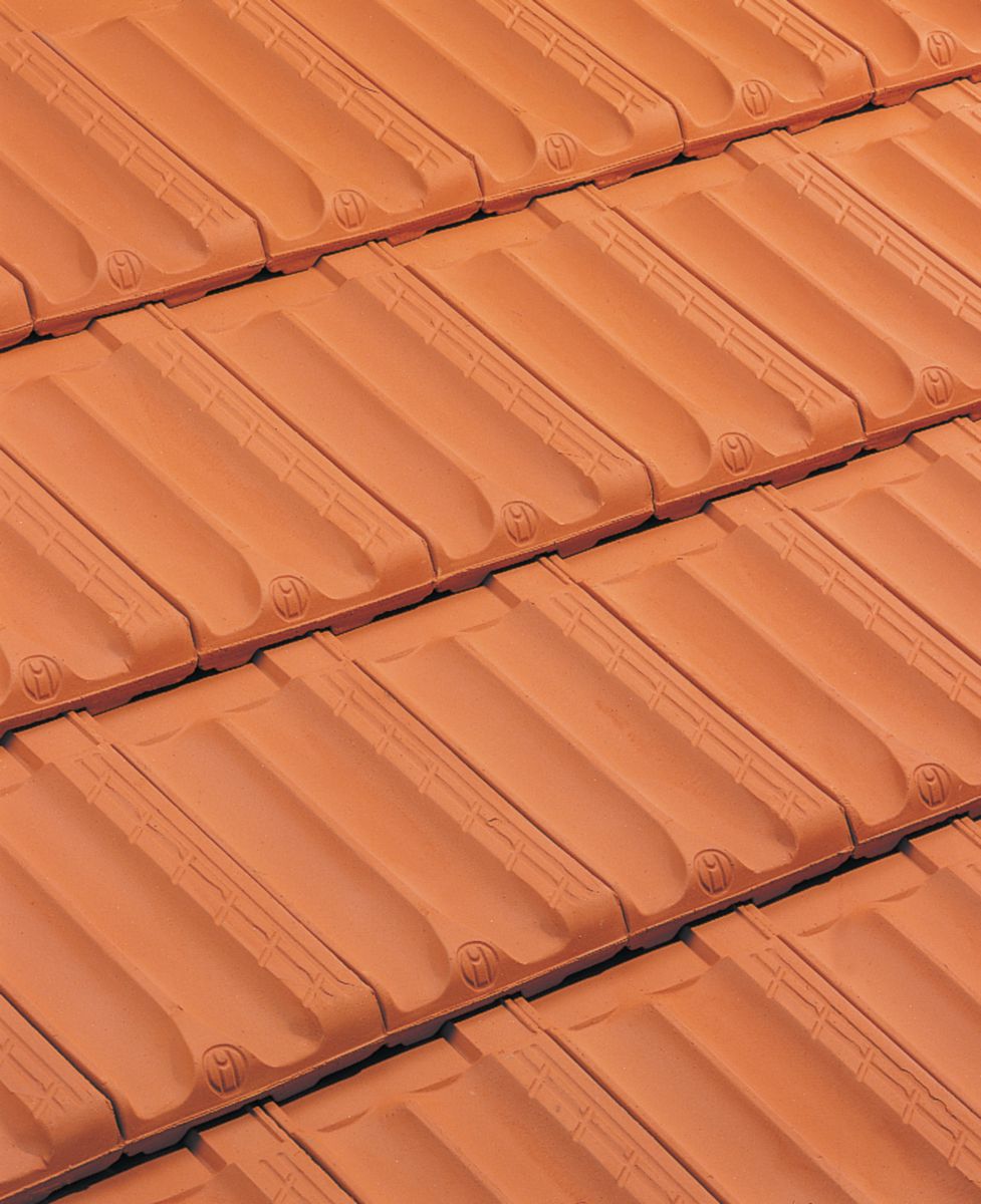 Tuile à douille diamètre 160mm Marseille terre cuite rouge ref 73554 ...