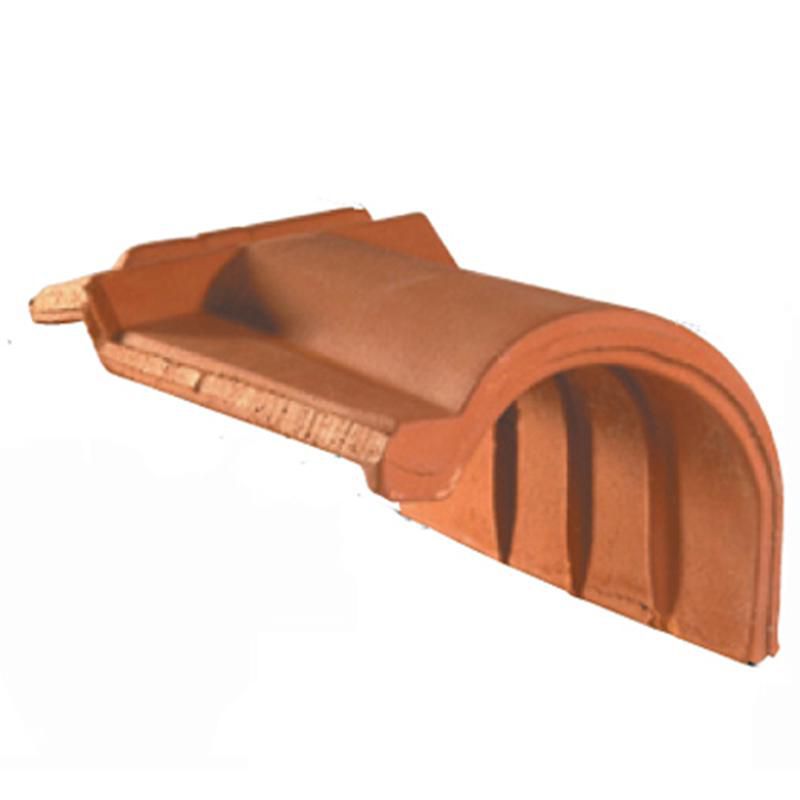 Tuile de rive à rabat droite à emboîtement Océane terre cuite paysage ...