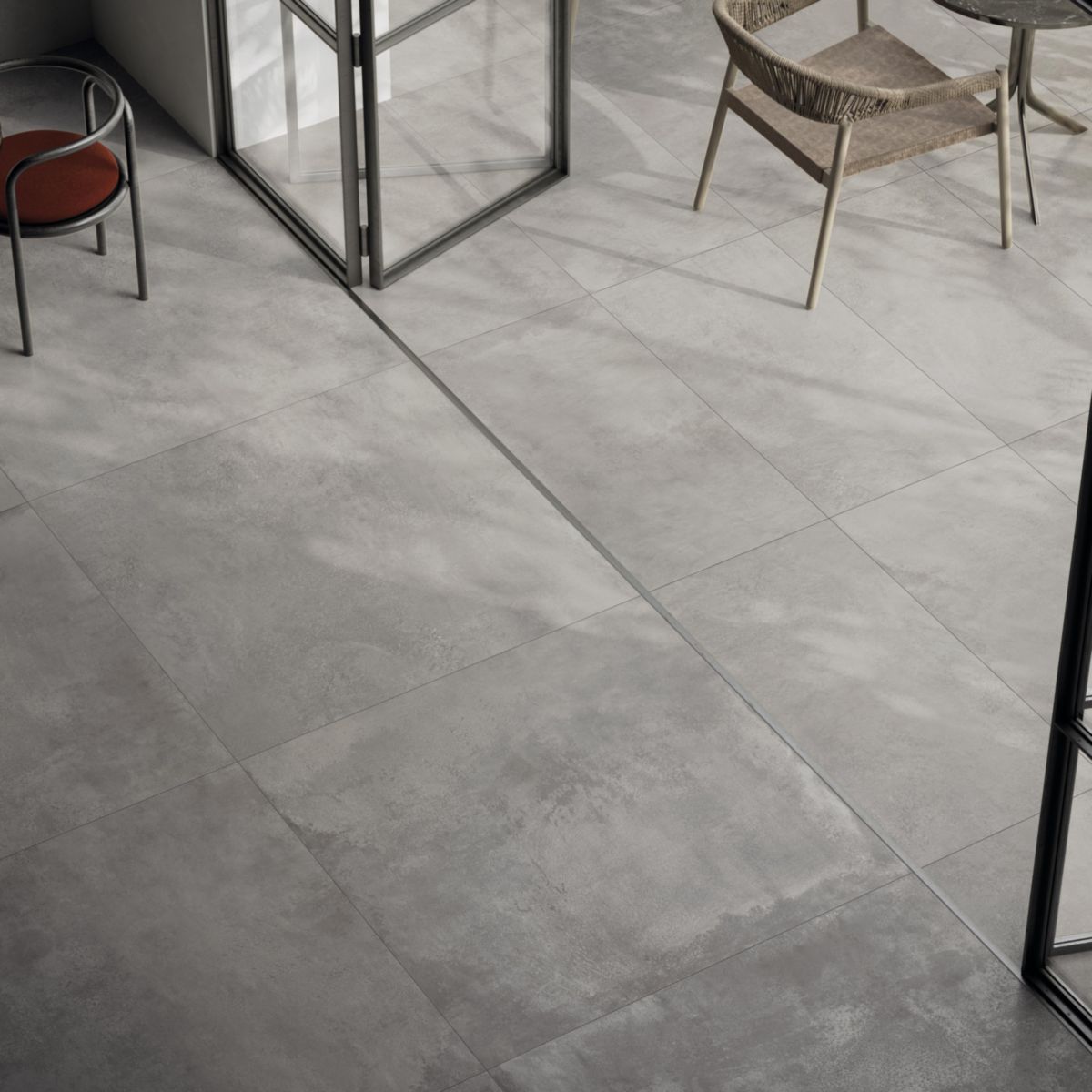 Grès cérame Century Reaction oxygen mat rectifié 60 x 60 cm 0136859 ...