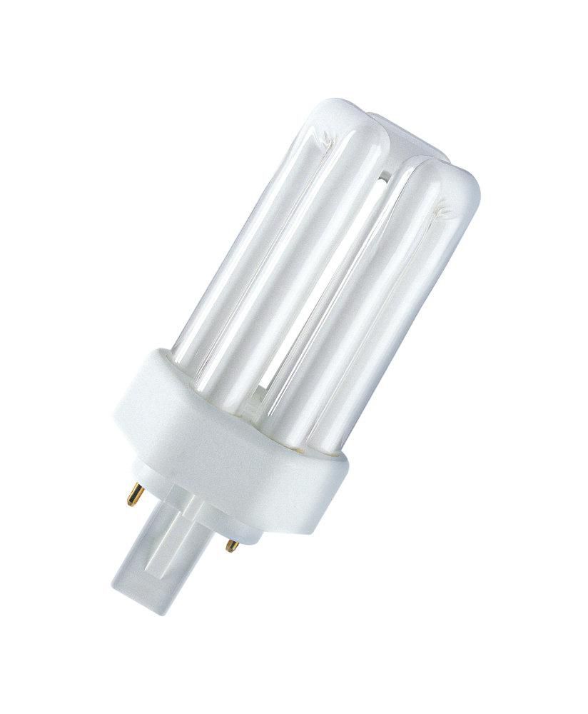 Lampe fluo-compacte Dulux T Plus - 26 W/830 - GX24d-3 - OSRAM