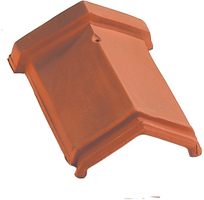 Tuile faîtière à emboîtement Valoise terre cuite vieilli masse l. 188 ...