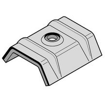 Cavalier Vulco aluminium prélaqué type HV RAL 7022 boîte de 100 Réf ...