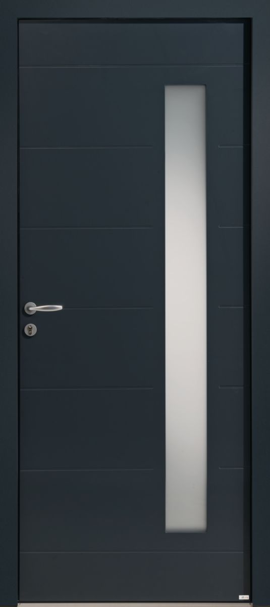 Porte d'entrée Cytiss 6 Aluminium sur mesure - ZILTEN