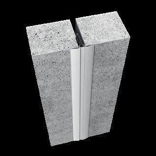 Couvre-joint de façade W70-P Couvraneuf PVC sable L. 3 m - CS FRANCE