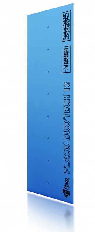 Plaque de plâtre BA25 Placo Duo'Tech Activ'Air 3,0x0,9m - PLACO