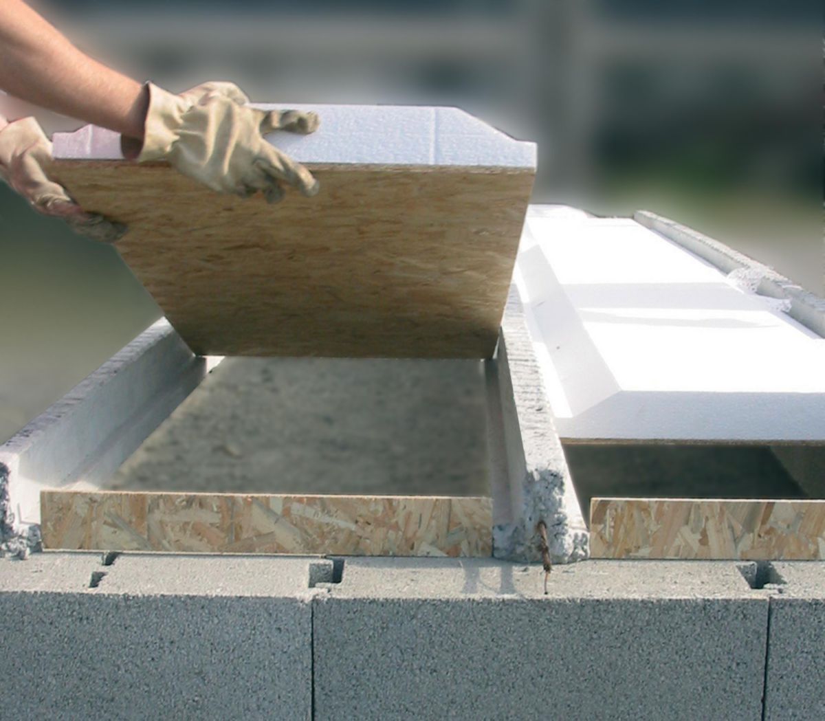 Entrevous isolant Seacbois 1250 × 570 × 200 mm - SEAC