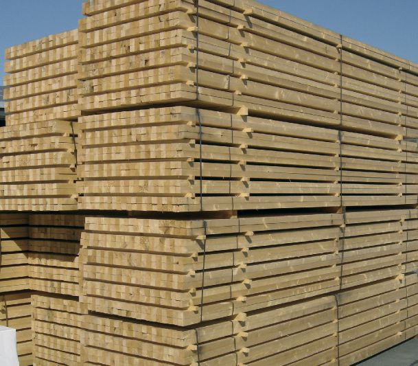 Chevron de coffrage Sapin/Epicéa non traité Choix 4 63x75mm longueur 3 ...