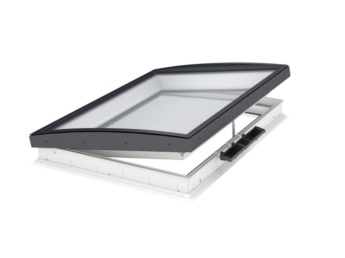 Fenêtre motorisée solaire pour toits plats triple vitrage Réf: CVU 150080 0325Q - VELUX