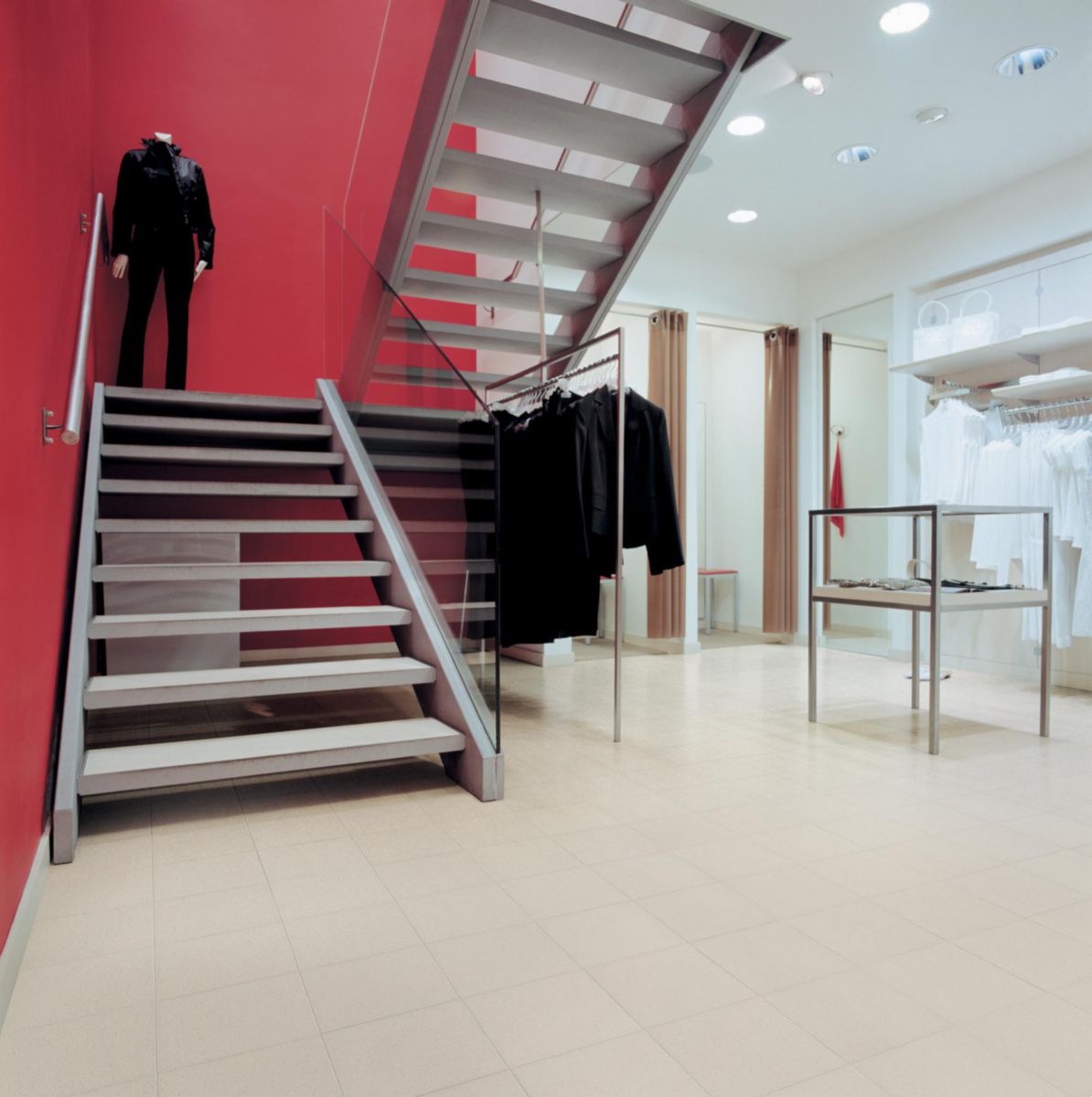 Grès cérame Novoceram Standard 050 Porphyré blanc/noir 30x30cm A453 ...