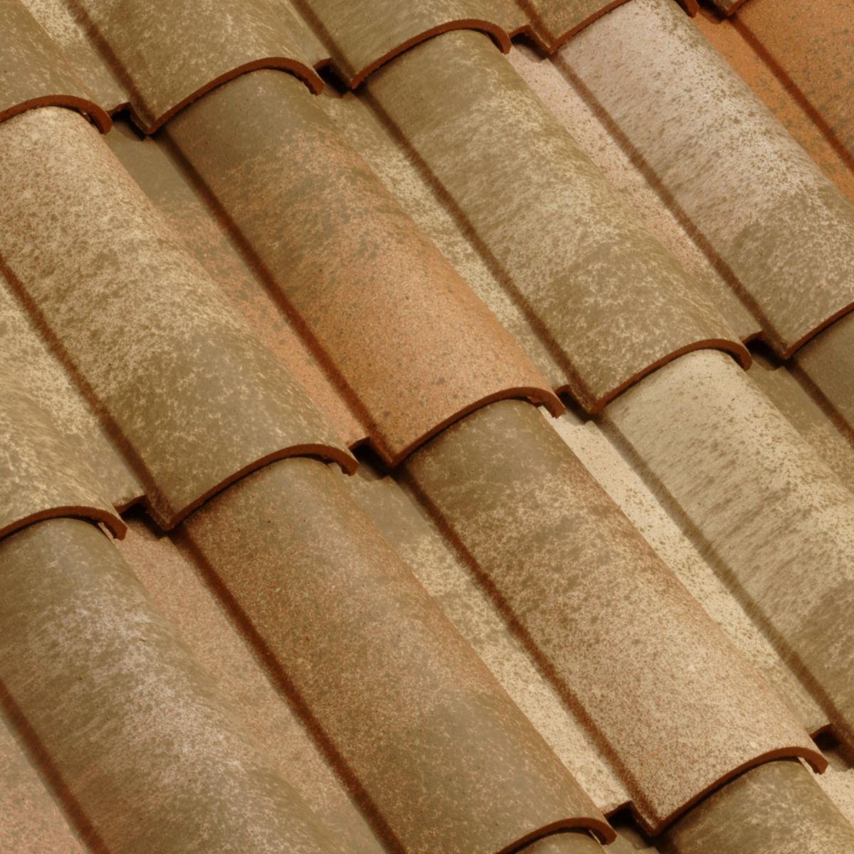 Tuile sous-faîtière Oméga 10 terre cuite terre d'adhémar L. 495 mm ...