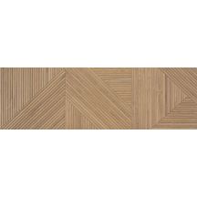 Faïence murale Tangram - walnut mat rectifié - 31,6x100 cm - ép. 10,4 ...