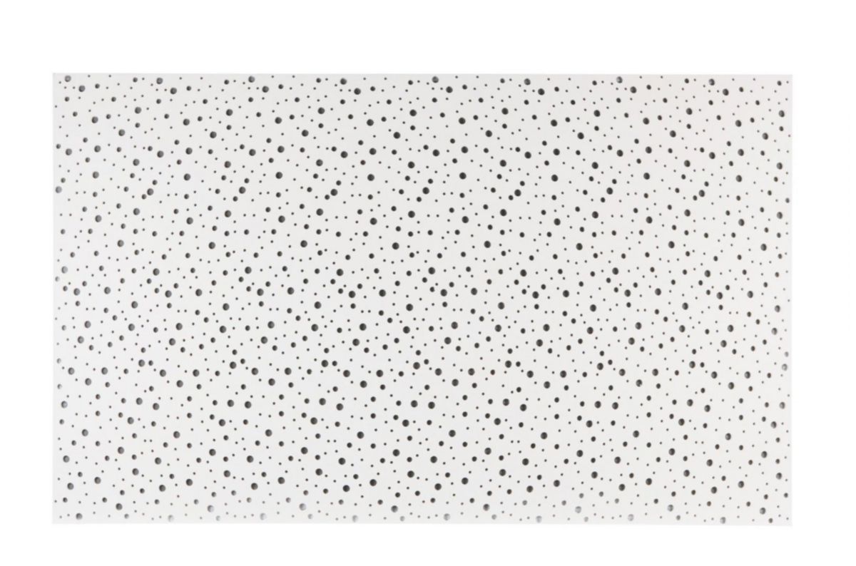 Plaque de plâtre pour plafond Rigitone Activ'Air 8-15-20 Super à bords ...