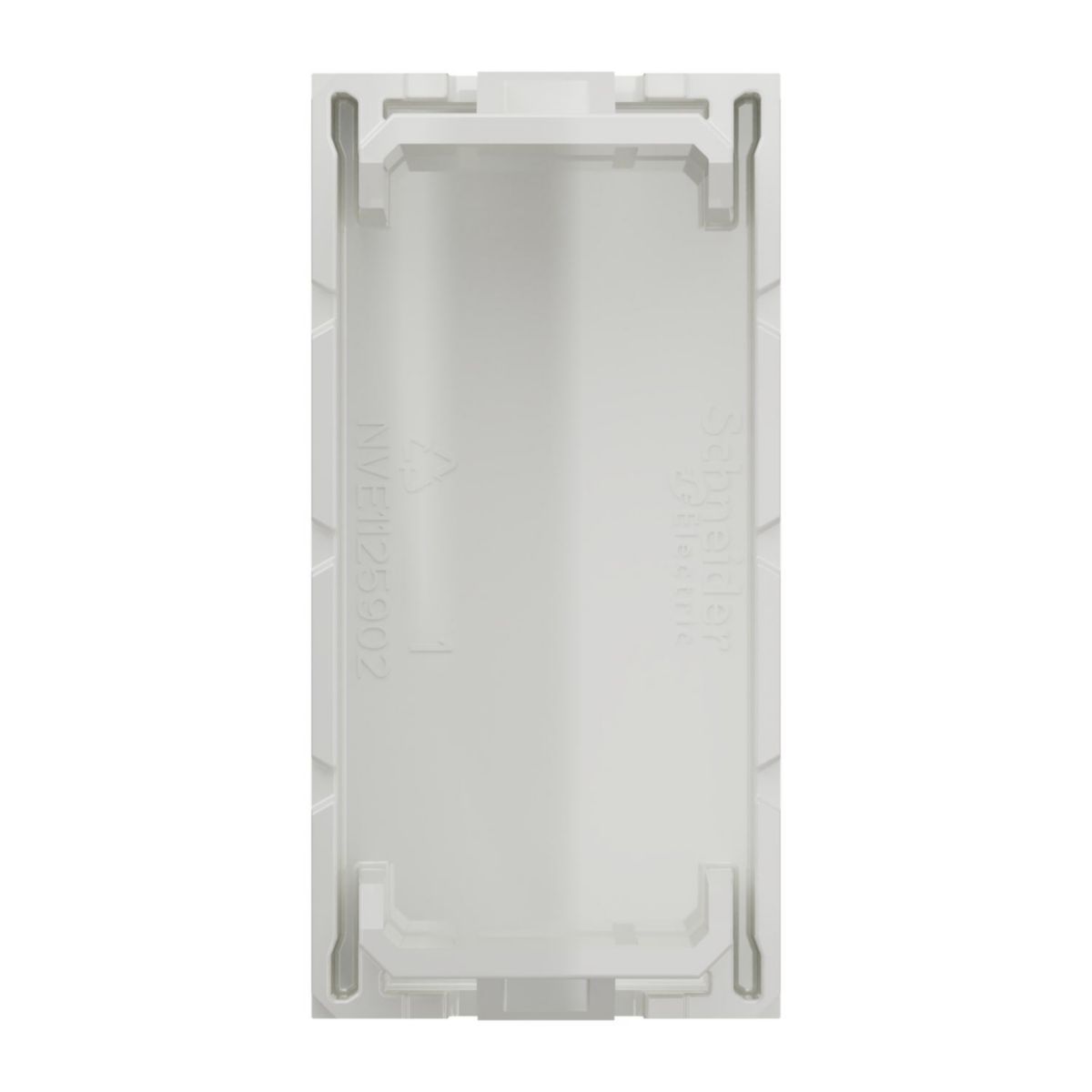 Obturateur pour mécanisme Unica - blanc - 1 module - SCHNEIDER ELECTRIC