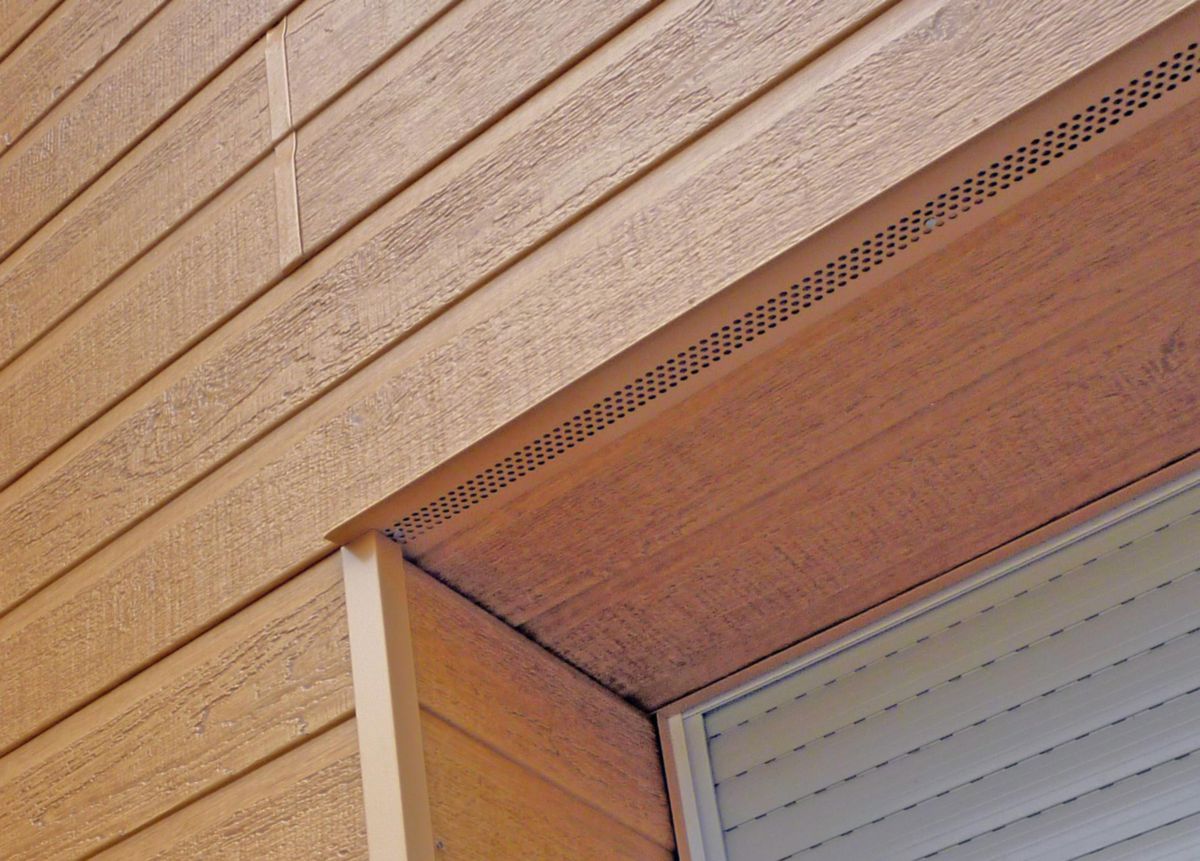 Larmier ventilé de 65mm granit longueur 3m - CANEXEL