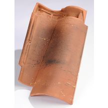 Tuile Canal S terre cuite alézane 490x280 mm teinte 004 EDILIANS - EDILIANS