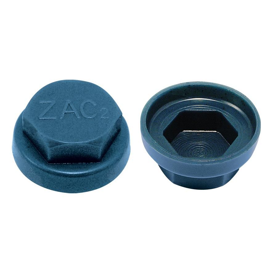 Capuchon Capzac 6 pans de 12mm pour tête hexagonale sachet de 100 RAL ...