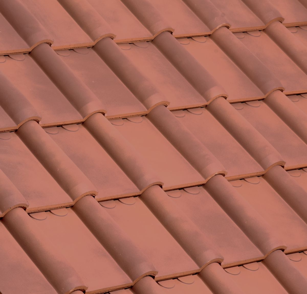 Tuile de rive à rabat droite à emboîtement Ténord 311.70 - terre cuite ...