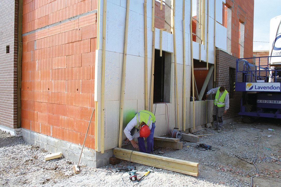 SOPREMA - Panneau Efigreen ITE 1200x1000mm épaisseur 120mm R=5,45 m².k/w ACERMI N 03/006/109