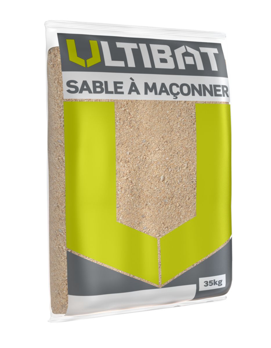 Ultibat - Sable 0/4 à batir sac de 35kg - ULTIBAT