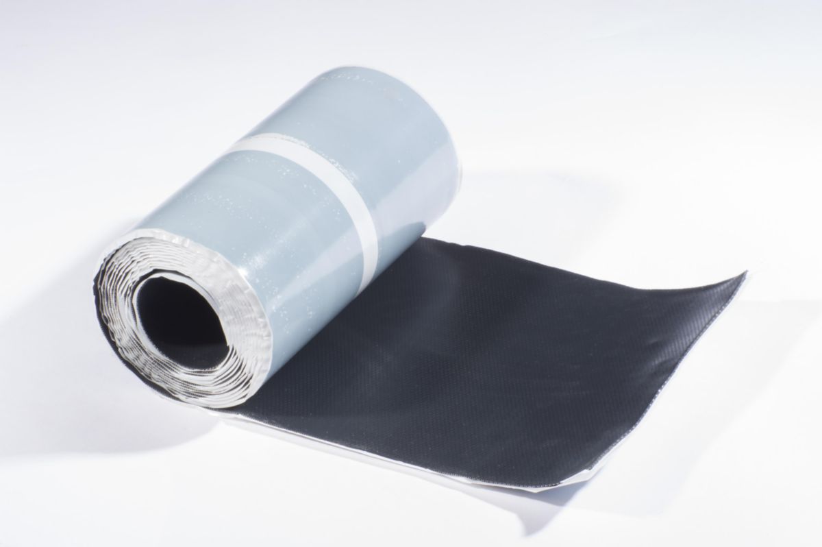 Bande d'étanchéité FLEXEO autocollante butyle avec PIB 450mm ardoise ...