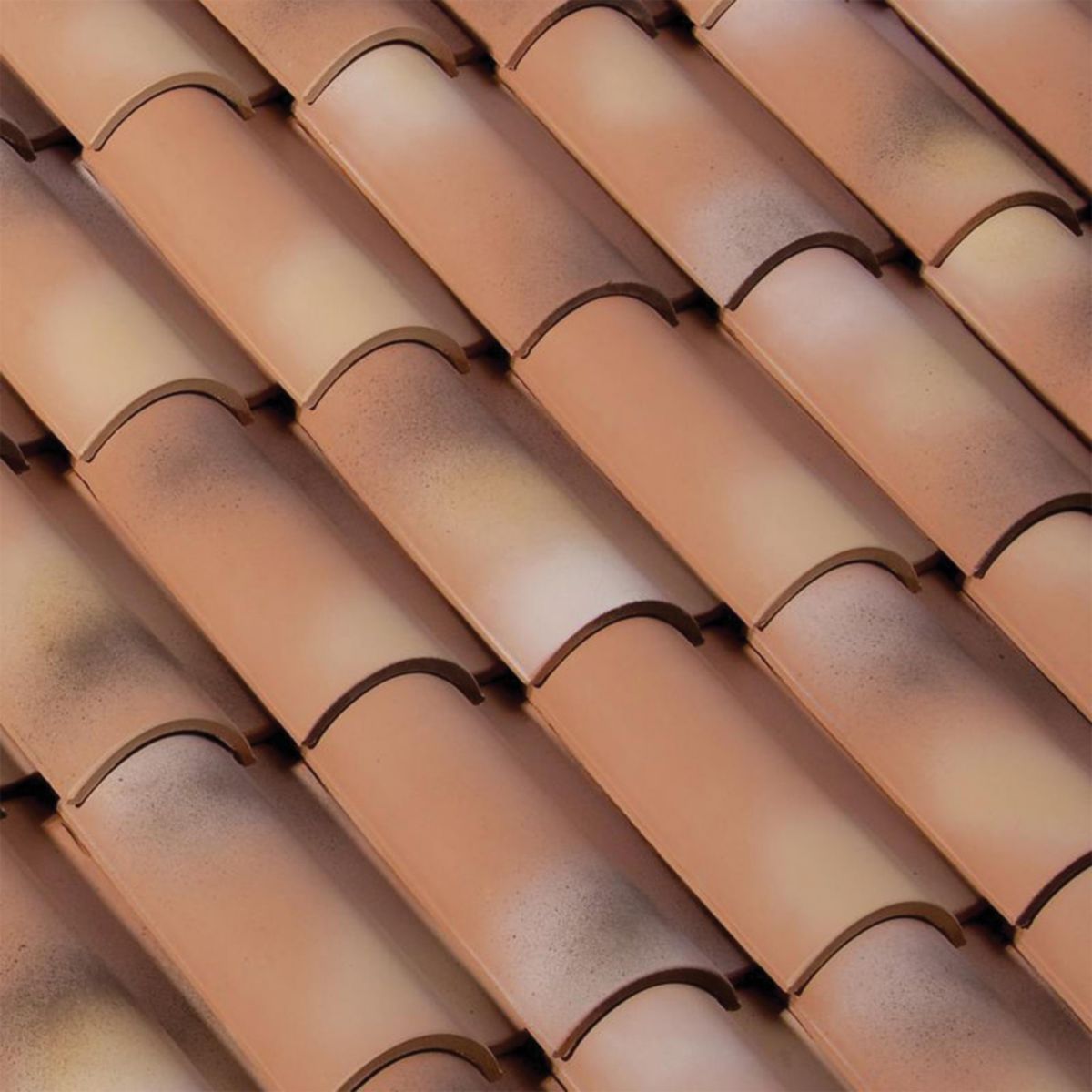 Tuile de rive à rabat - gauche - terre cuite aurore - 473x160 mm - MONIER