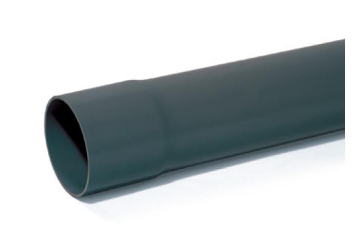 Tube PVC eco hors norme diamètre 125 mm longueur 4m - DYKA