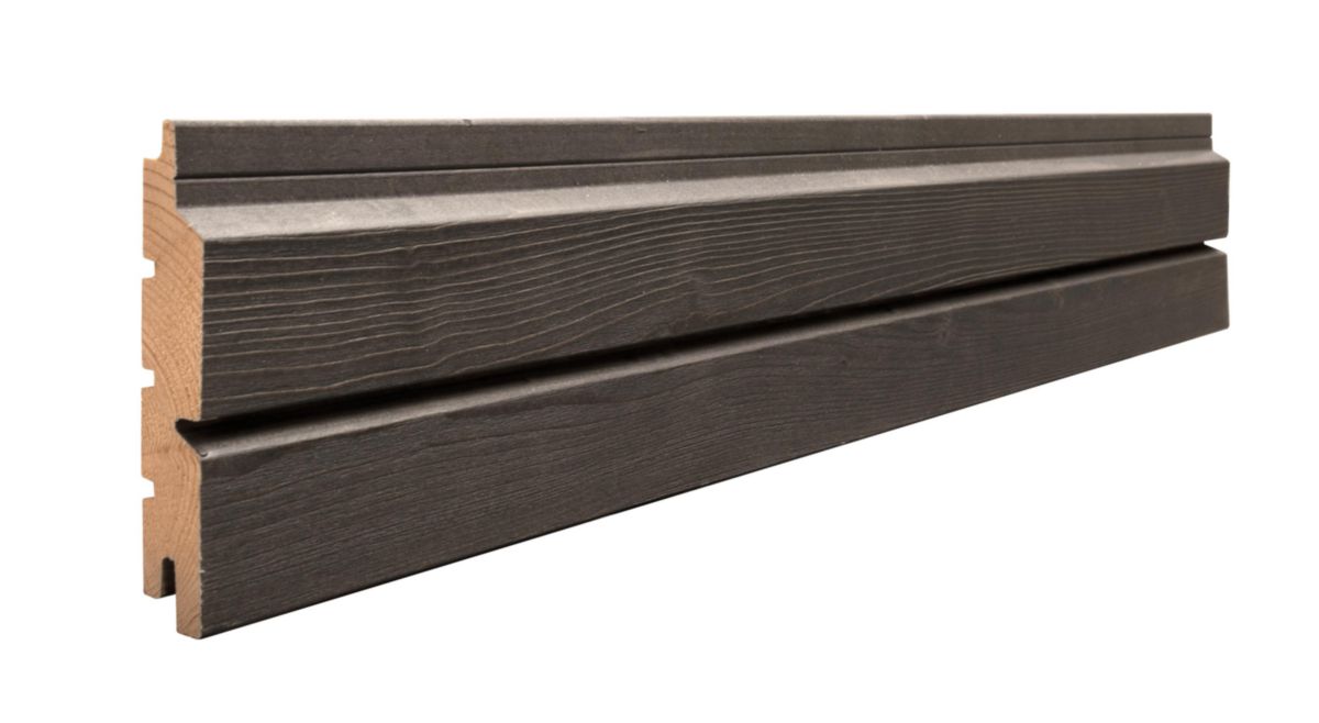 BARDAGE PROTECT Oscillo Sapin blanc du Nord raboté brossé traité classe ...