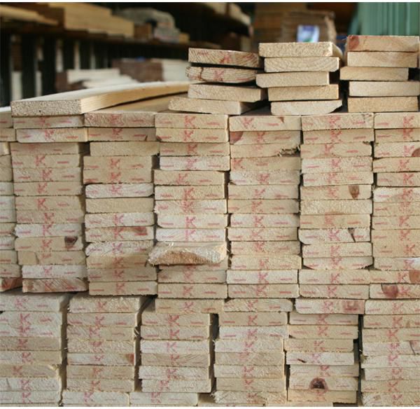 Volige Pin maritime non traité épaisseur 15mm longueur 2,40m