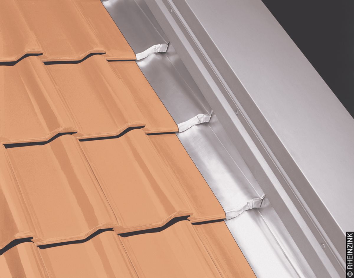 Rouleau zinc malléable lisse ép: 0,60 larg:200mm rouleau 15m Réf ...