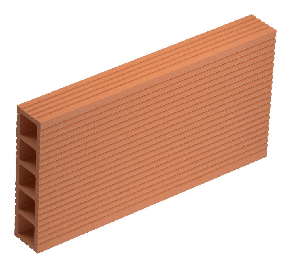 Brique de cloison creuse BCR05 - 500x200x100 mm - sur palette - TERREAL
