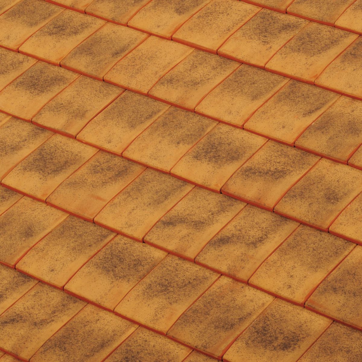 Tuile terre cuite Terreal Giverny PV 1GPV sablé ocre - TERREAL